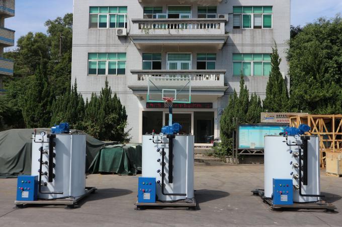 10Ton Drum Evaporator Flake Ice Maker Evaporator Plant For Ammonia System