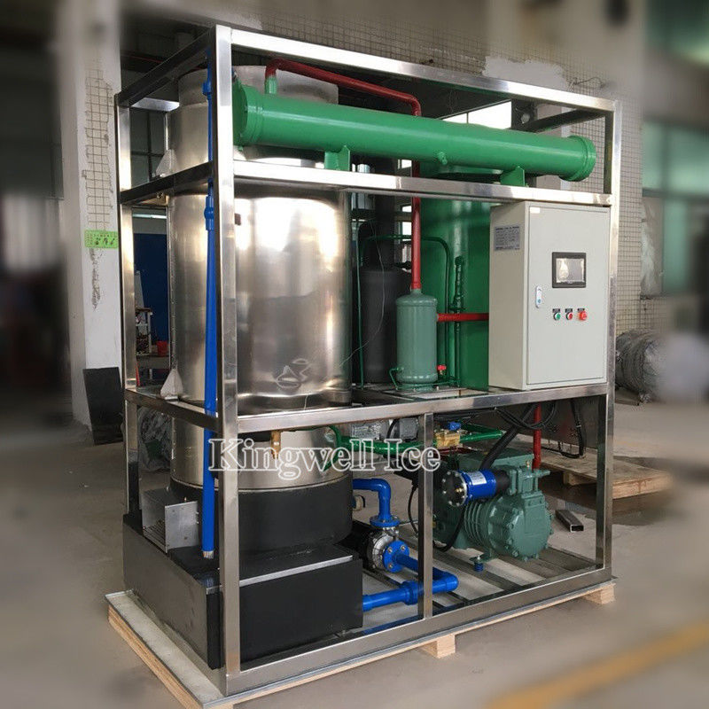 Safe Operation Tube Ice Plant With Transparent Tube Ice 1-80 Tons / Day