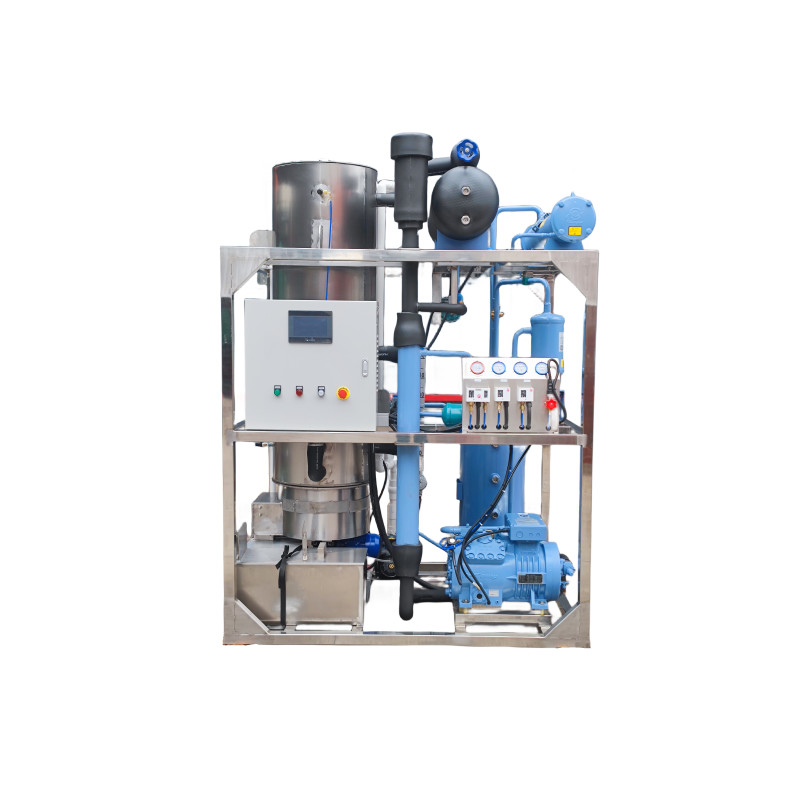 Hanbell Compressor Tube Ice Forming Equipment 22mm*22mm*45mm Ice Size